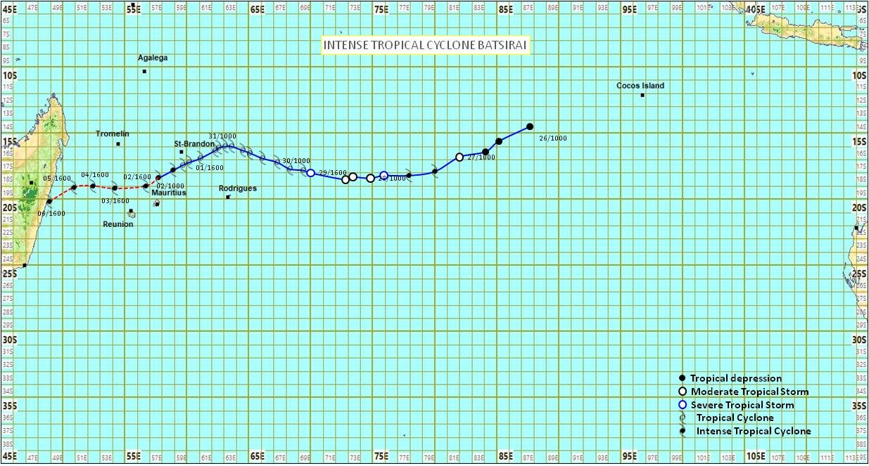 Thirteenth cyclone bulletin: A cyclone warning class IV is in force in ...